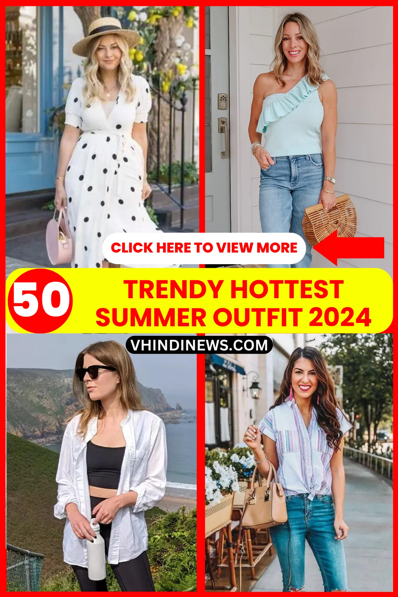 25 Trendy and Beautiful Spring to Summer Outfit Ideas for 2024 (Summer ...