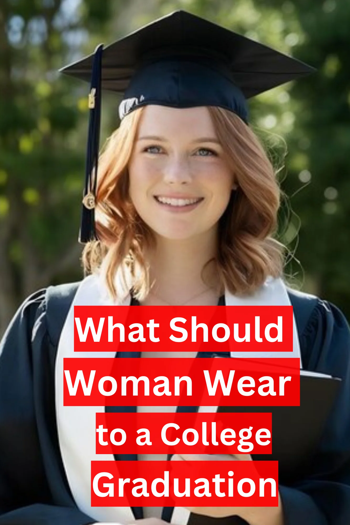 Graduation Dress to Impress - What Should a Woman Wear to a College ...