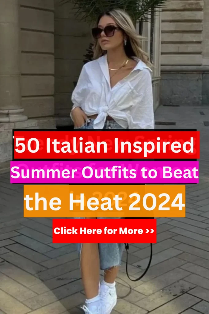 Sizzle in Style: 50 Italian Inspired Summer Outfits to Beat the Heat ...