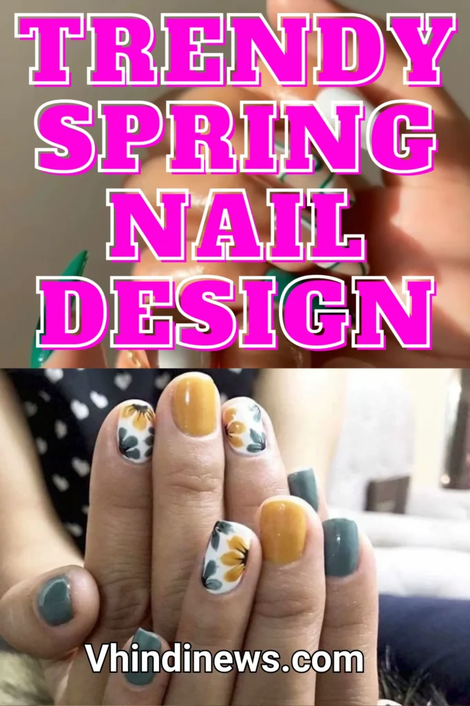 Easy Spring Nail Ideas: Cute and Simple Spring Nail Ideas That Impress ...