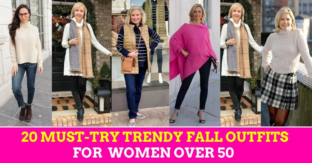 Revamp Your Wardrobe: Top 20 Best Fall Outfits for Women Over 50 ...