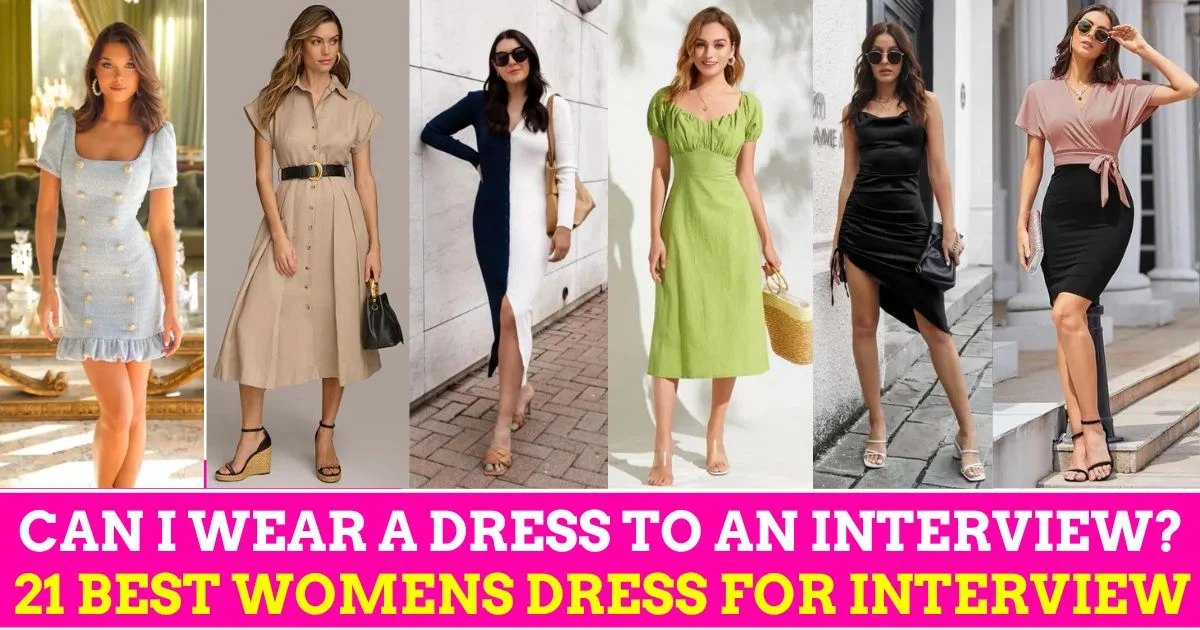 Can I Wear a Dress to an Interview? 21 Best Women's Dress for Interview ...